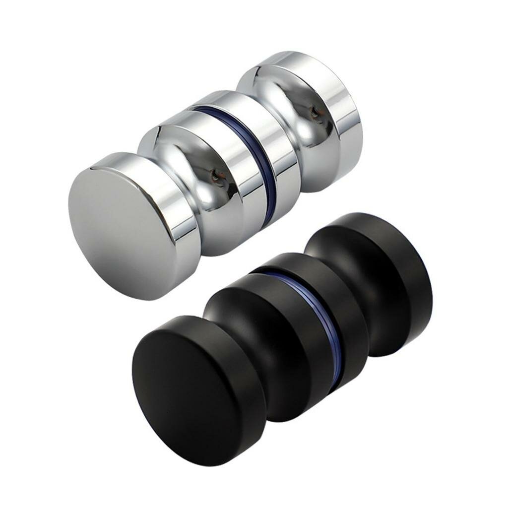 Ручки для стеклянных дверей из алюминиевого сплава, 2 шт, Тип зонта