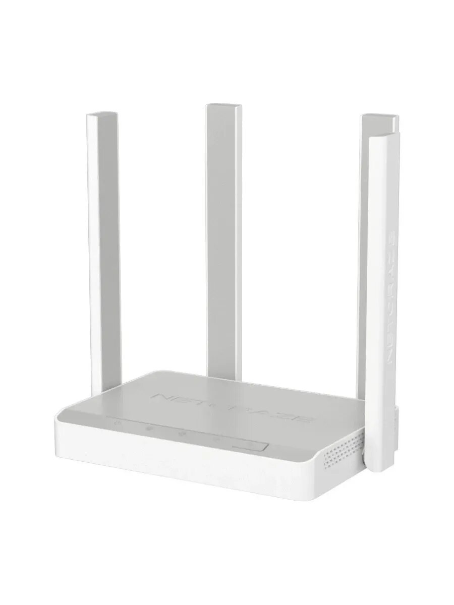 Wi-Fi роутер Netcraze (Keenetic) NC-4910 Explorer 4G AC1200, двухдиапазонный 2.4/5ГГц, со встроенным 4G модемом, 4 WAN/LAN, белый