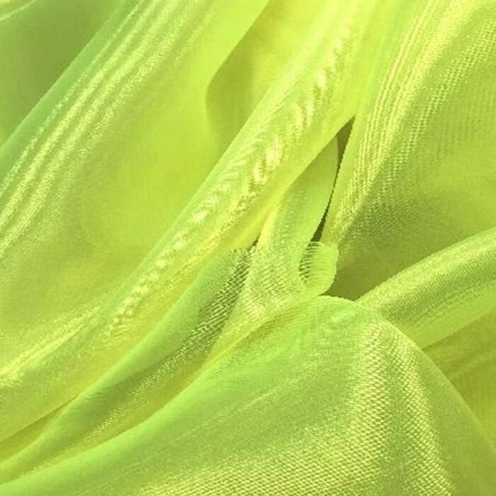 Органза Tropic Lime (флуо желтый) 500*140 см