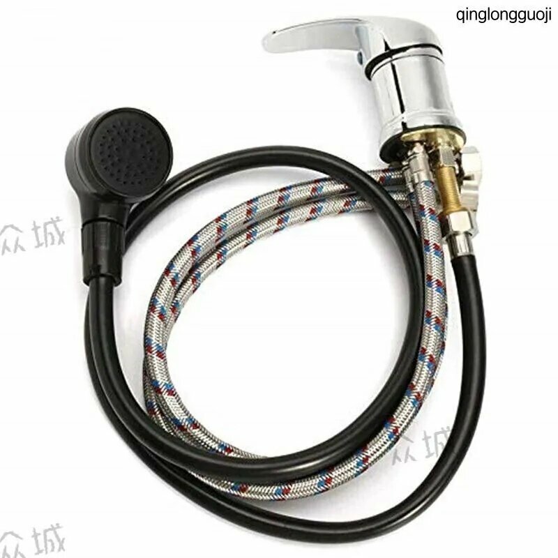 Смеситель и лейка душа со шлангом для парикмахерской мойки