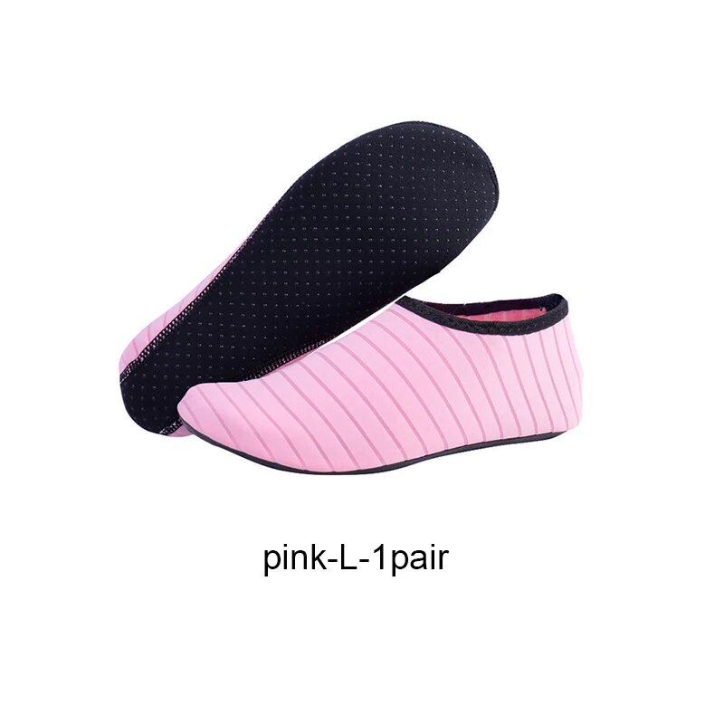 Розовые носки для аква-йоги pink-L-1pair