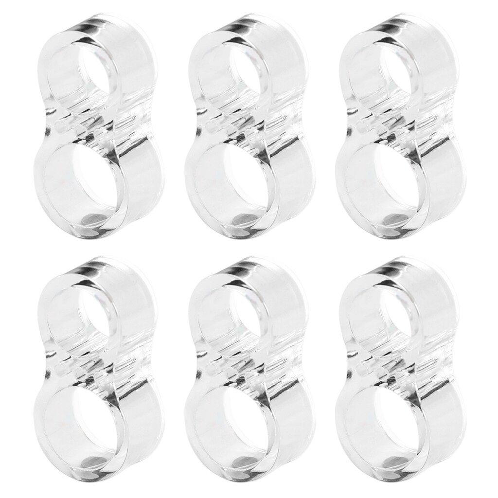 Долговечные Кольца для дверного бампера из ПВХ Бесшумные Затворы Протекторы Простая Установка