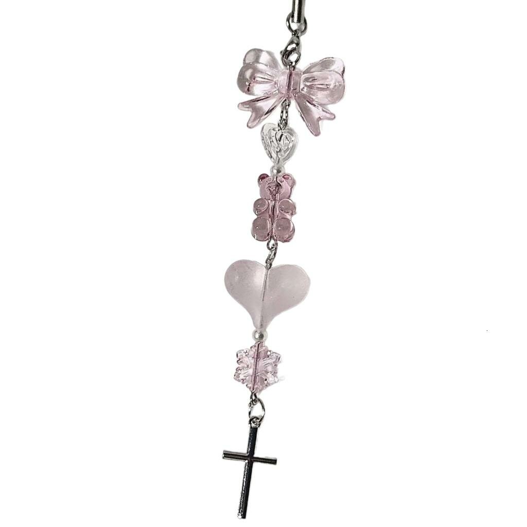 Сердцевидный брелок с бантиком, Раздел 18