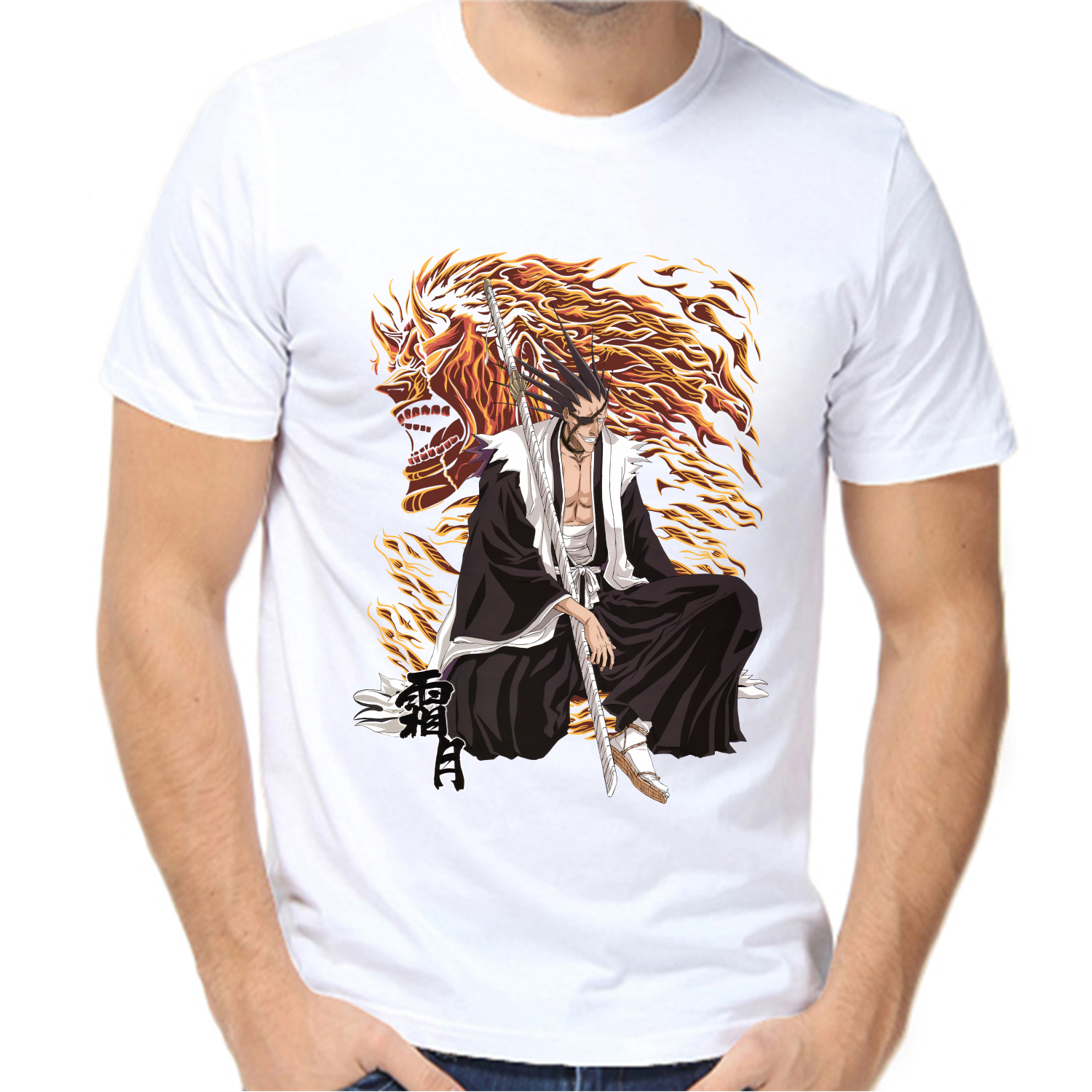 Футболка Кенпачи Зараки Блич