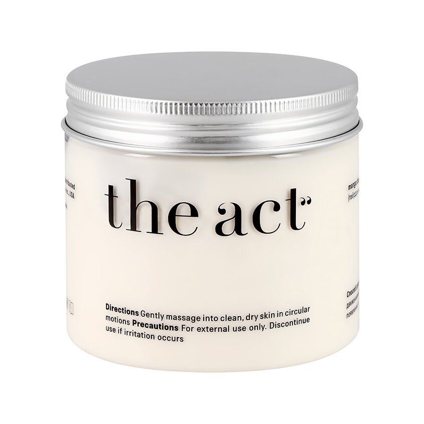 Масло для тела THE ACT твердое с манго 180 г