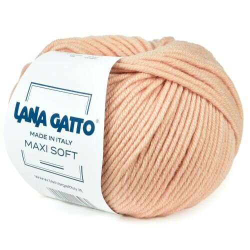 Пряжа Lana Gatto Maxi Soft (5 мотков) 14621 светлая пудра