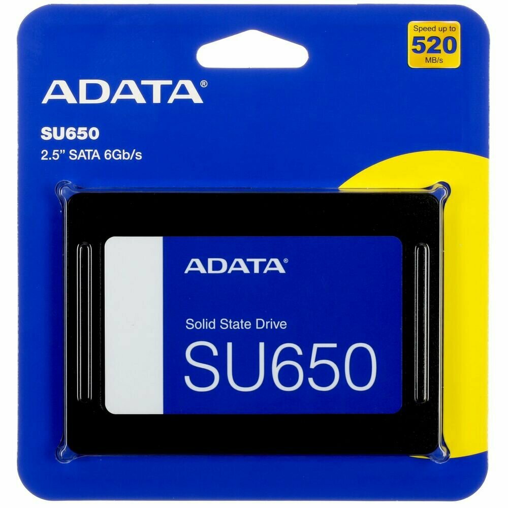 Твердотельный накопитель 480 GB ADATA SU650 ASU650SS-480GT-R