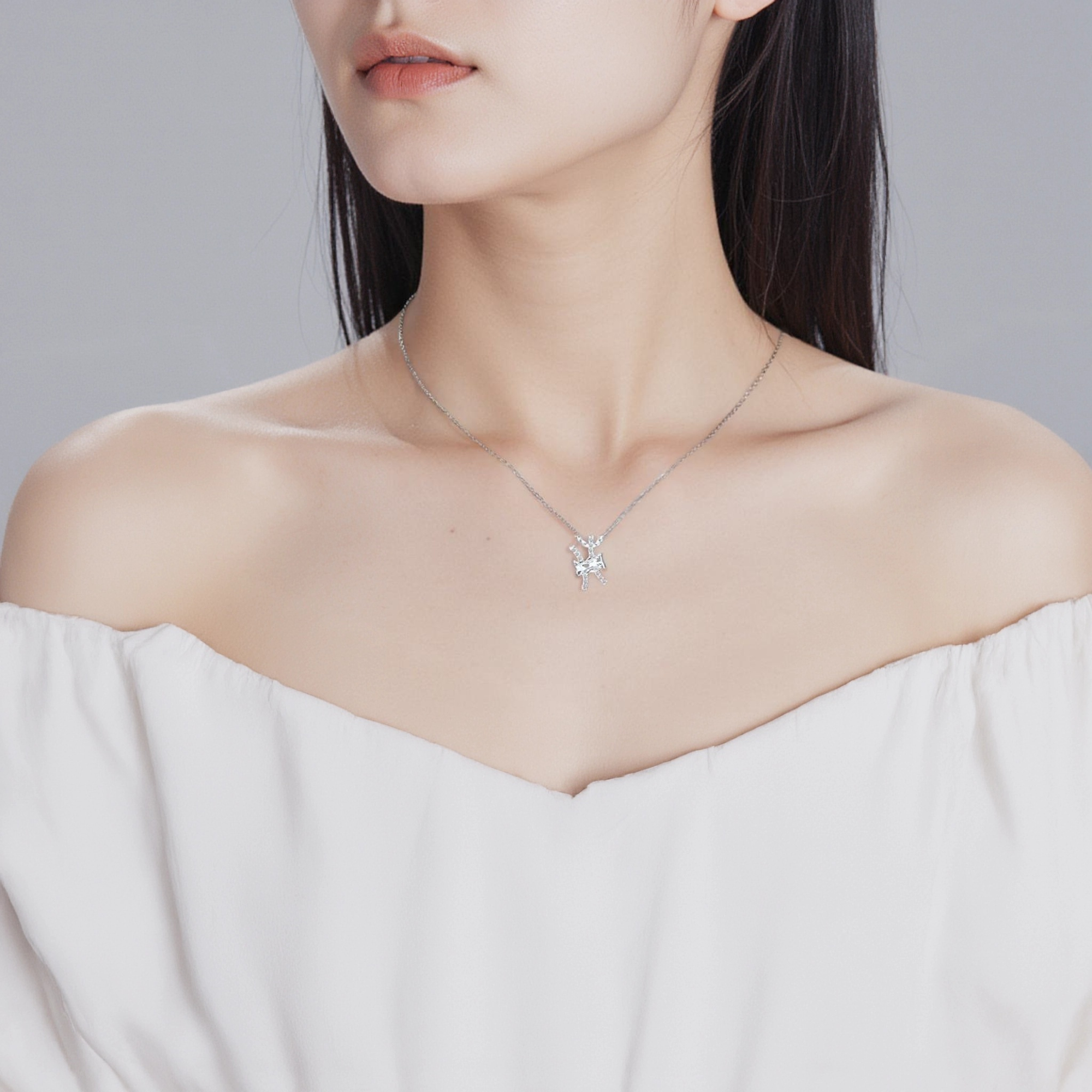Колье, кристаллы Swarovski