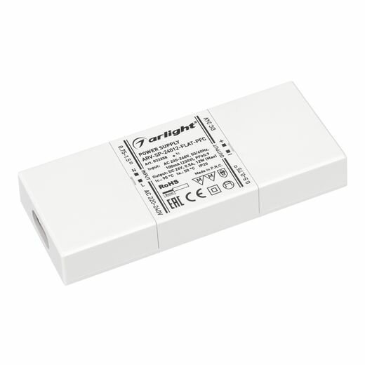 Блок питания ARV-SP-24012-FLAT-PFC (24V, 0.5A, 12W)