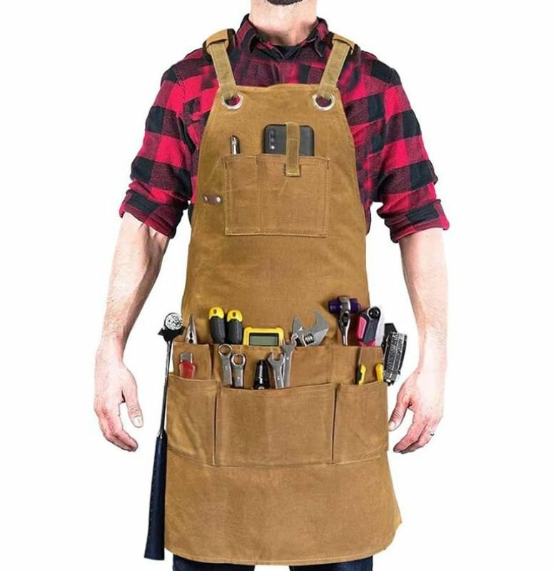 Фартук сварщика / воловьей кожаный фартук сварщика для тяжелых условий эксплуатации, огнестойкий