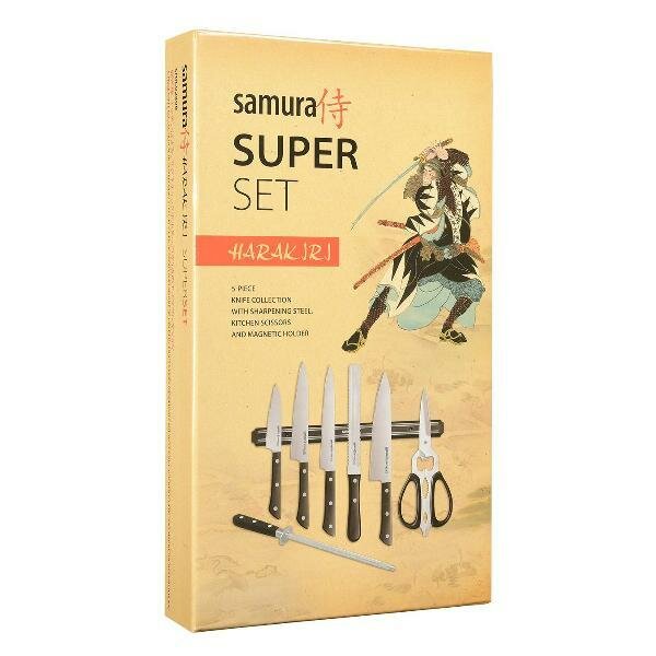 Набор ножей SAMURA Harakiri SHR-0280B/K