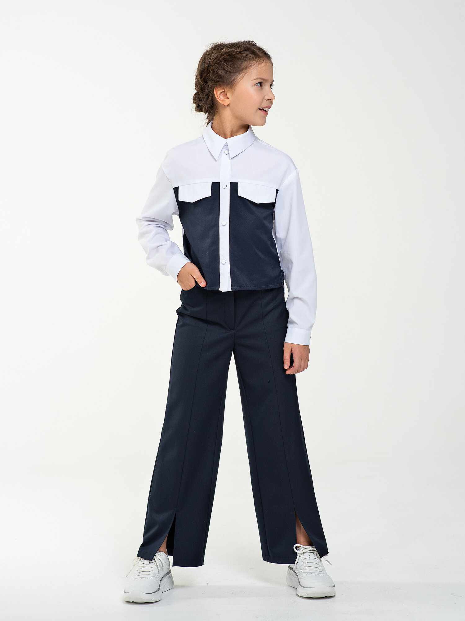 Брюки школьные