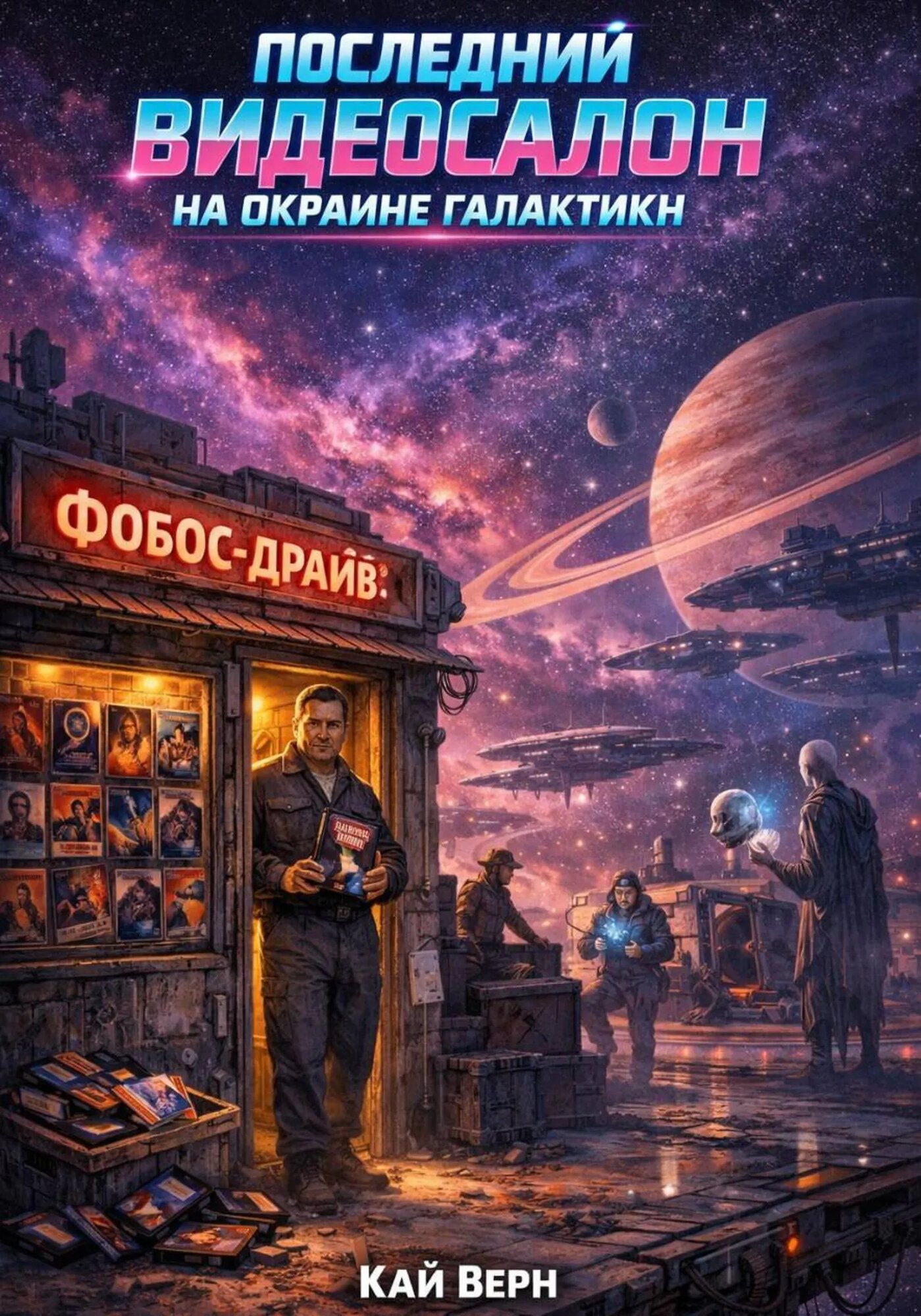 Последний видеосалон на окраине галактики [Цифровая книга]
