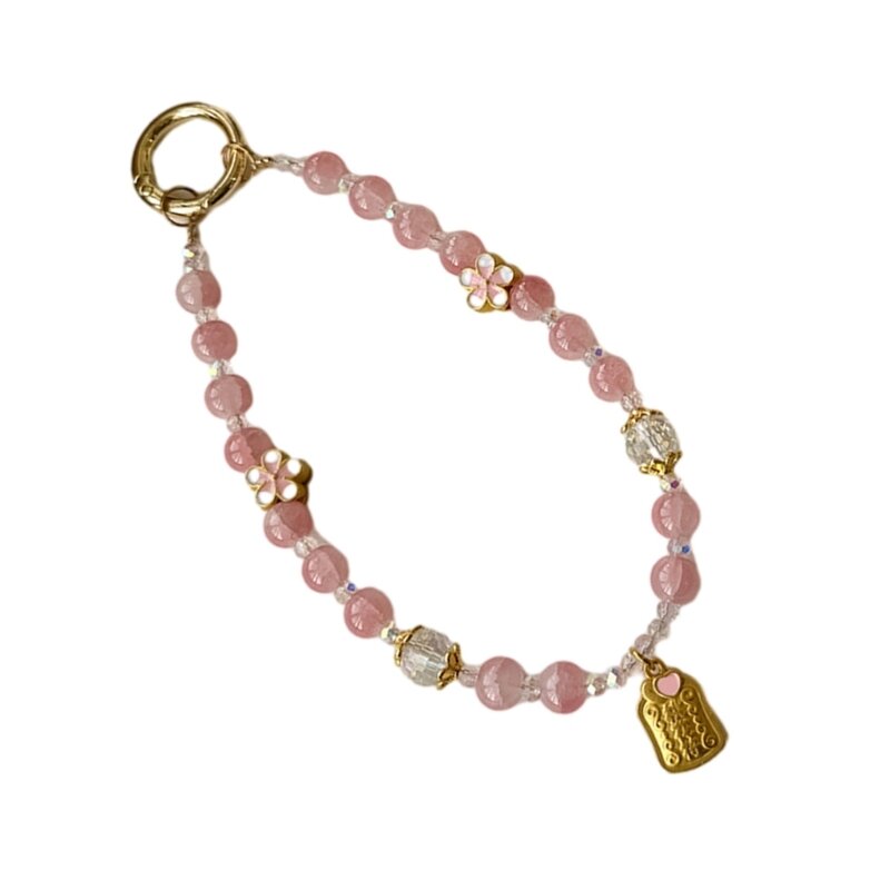 Модный Милый Ремешок Для Мобильного Телефона, Браслет, Ремешок Для Мобильного Телефона, Элегантный Красочный Кулон Из Бисера, Анти-Потерянная Цепочка На Запястье, Ювелирные Изделия