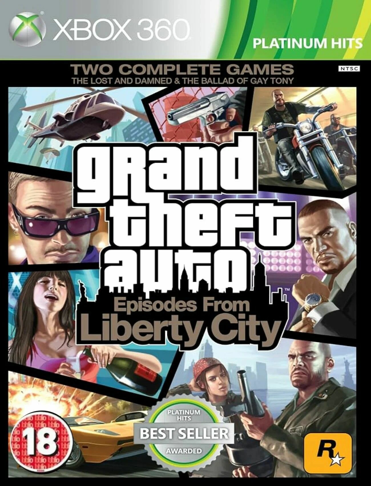 Xbox 360 игра Grand Theft Auto Episodes From Liberty City