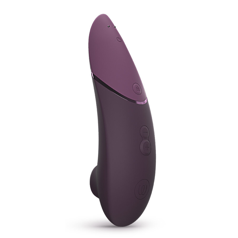 Вакуумный вибратор Womanizer Next темно-фиолетовый бесконтактный клиторальный вакуумно-волновой стимулятор для клитора