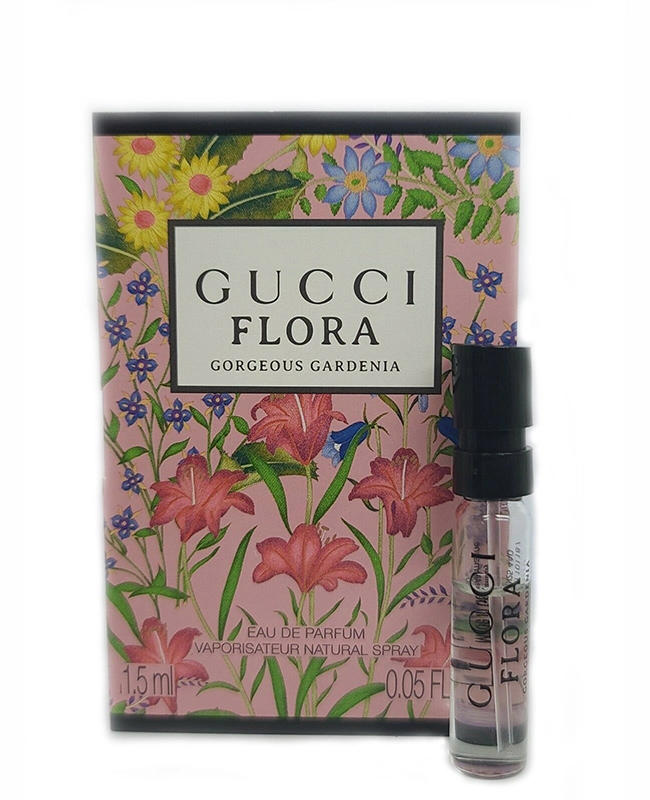 Женская парфюмерная вода Gucci Flora Gorgeous Gardenia 1.5 мл сэмпл - Гуччи Гардения Гордес