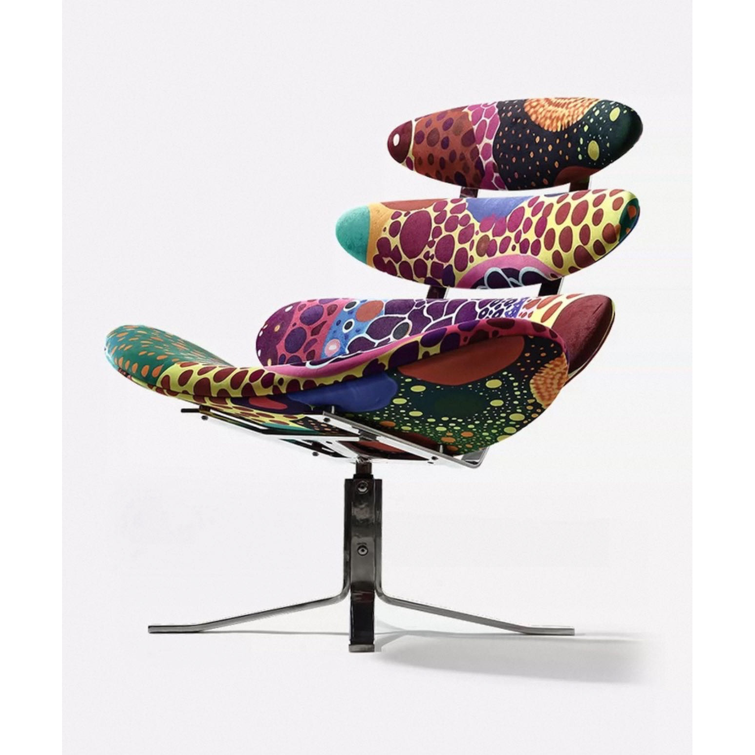 Дизайнерское кресло на металлокаркасе Godiasco (кресло)