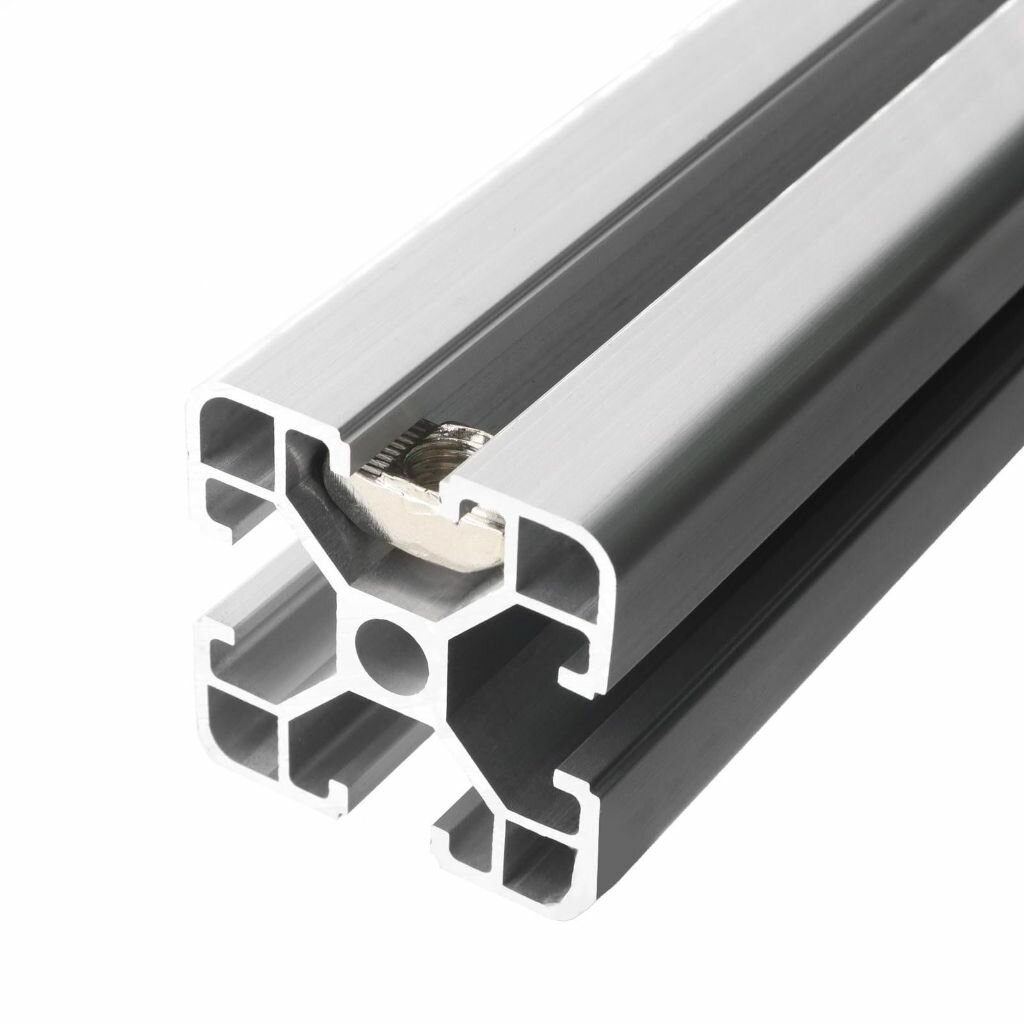 50шт Т-образных квадратных гаек с направляющей гайкой для алюминиевого крепежа