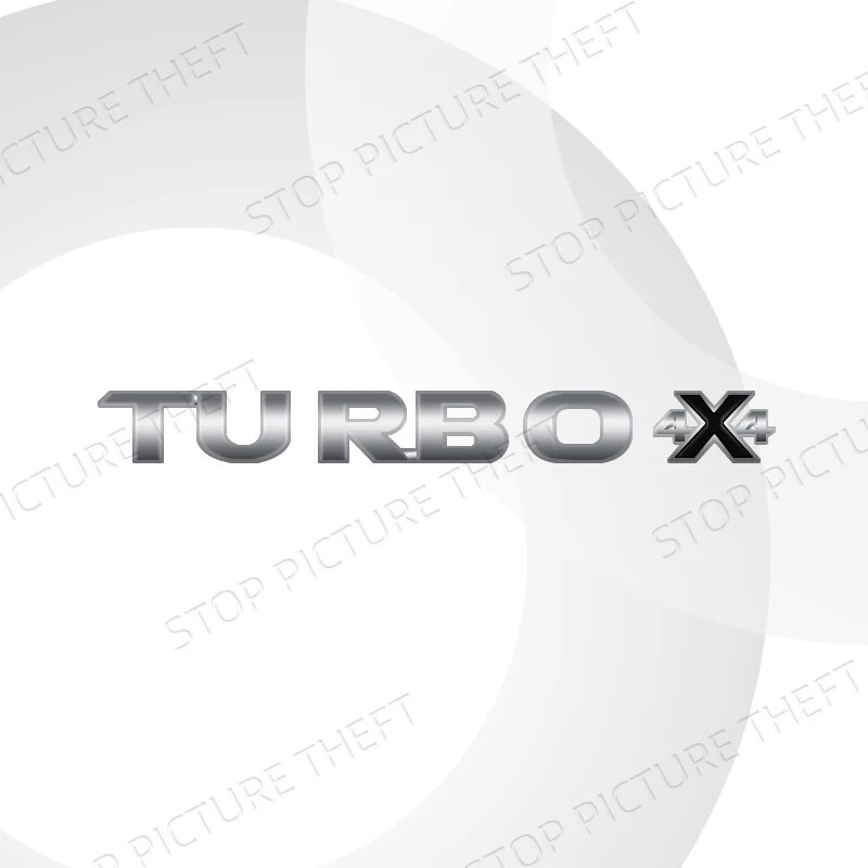 TURBO 4X4 логотип наклейка на багажник для Vauxhall Opel
