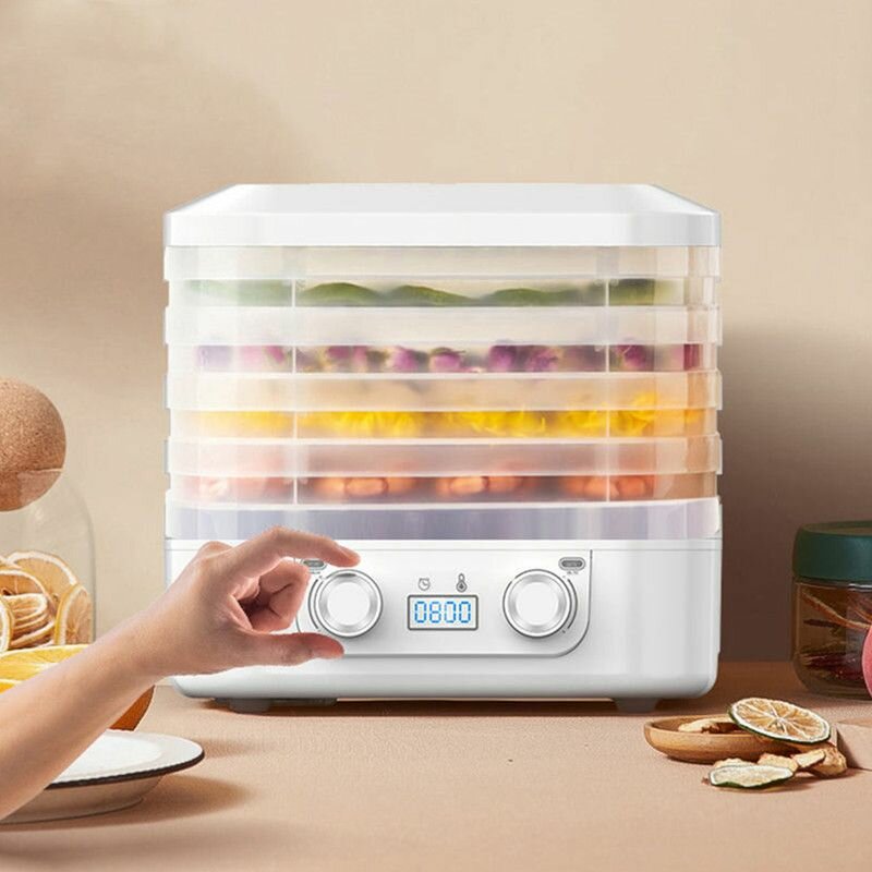 Сушилка для овощей и фруктов/дегидратор , с регулировкой температуры