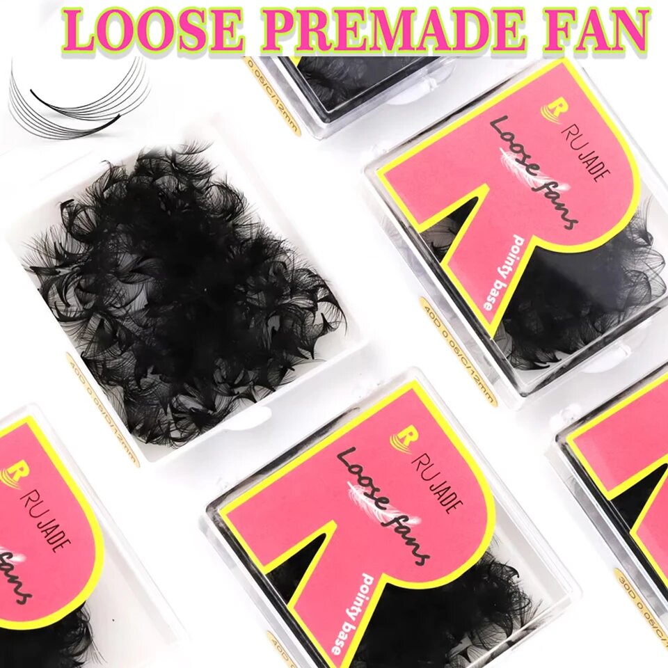 Свободные веера для ресниц Cilio 3D 6D 8D 10D 16D D, 11 мм, 4D (500-600 Fans)