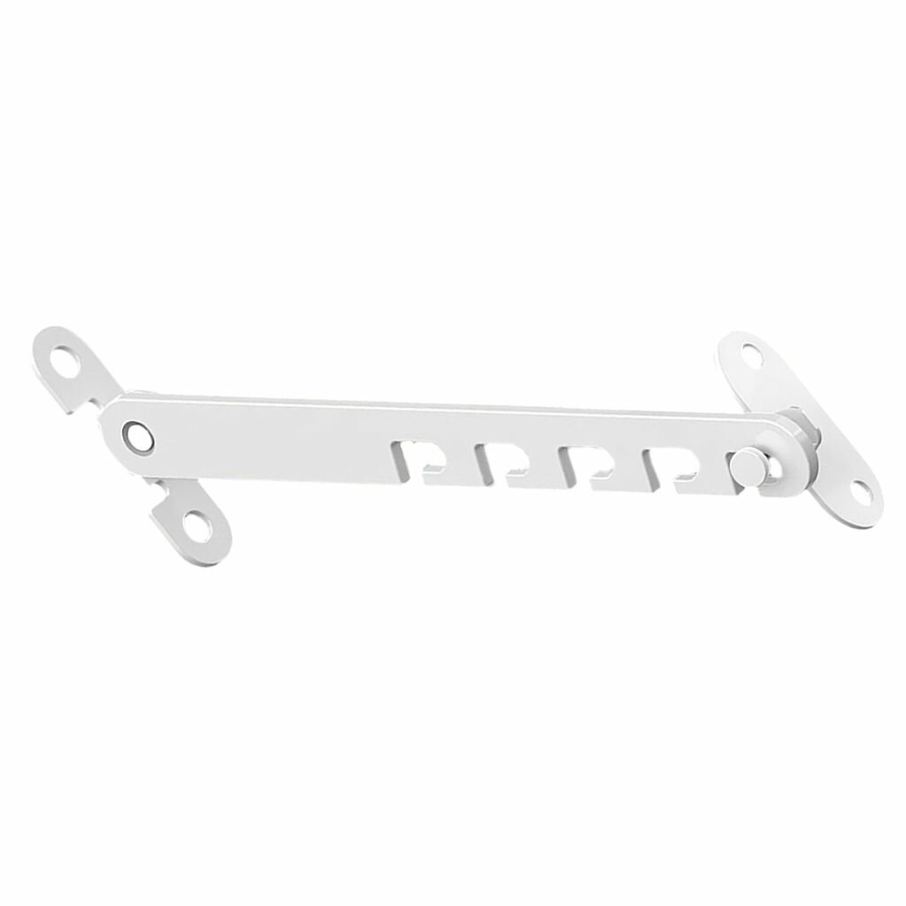 1 комплект из 2 детских застежек-фиксаторов для окон-белый