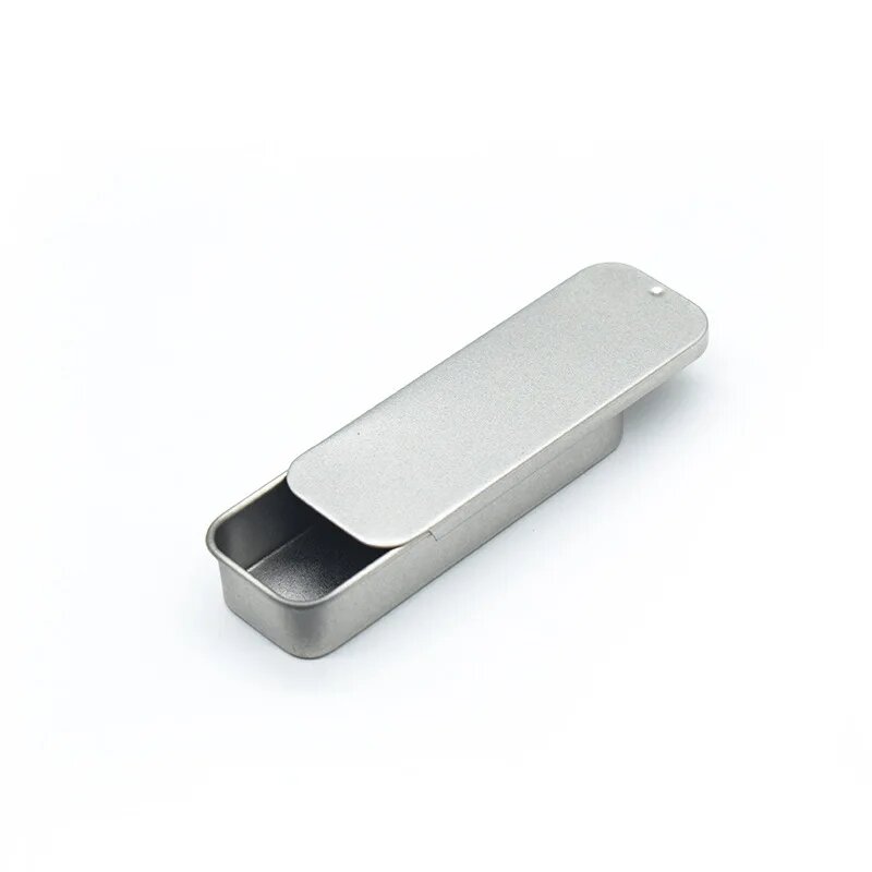 Железная прямоугольная коробка для хранения lyybx, sliver, 8.5cm 3cm 1.5cm MMJYSLIM