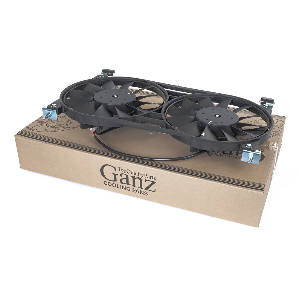 Вентилятор охлаждения в сборе ВАЗ 21213/21214 (тип вентол, двойной) LADA Niva 4x4 GANZ GIC06242