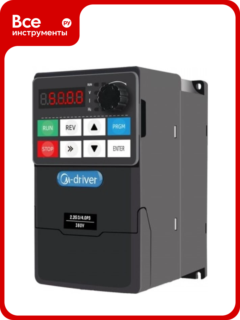 Частотный преобразователь M-DRIVER 380В 2.2кВт M0022G3