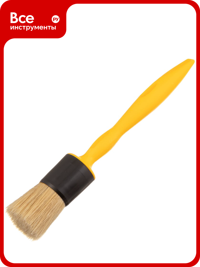 Кисть Акор натур. щетина 30мм КР-30