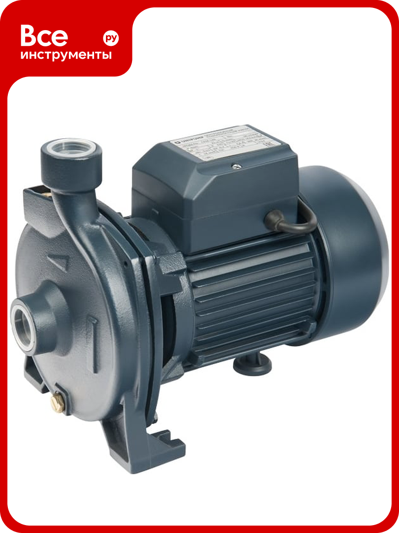 Консольный поверхностный насос UNIPUMP CPM-130 86378, самовсасывающий, центробежный, с латунной крыльчаткой