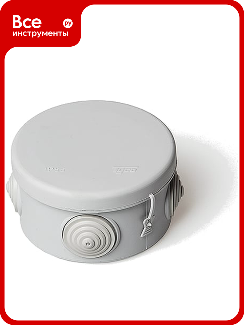 Распаечная коробка Рувинил для открытой проводки Тусо 80x50 IP54 67025