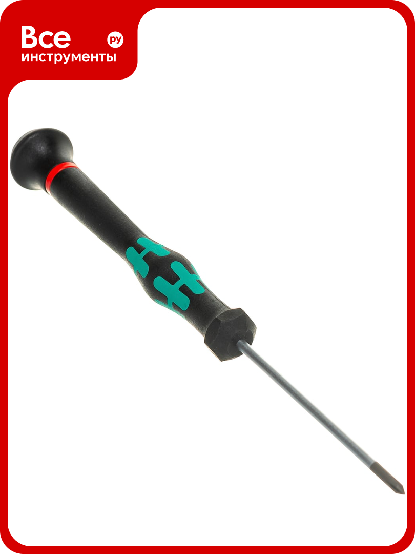 Отвертка WERA 2050 PH 00/60 MM WE-118020, для крестообразного крепежа