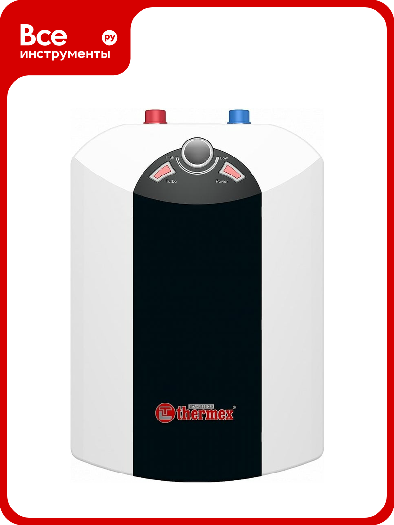 Аккумуляционный электрический водонагреватель Термекс IBL 15 U ЭдЭБ00737 151106, для нагрева воды накопительным методом