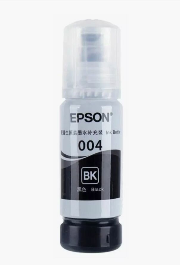 Оригинальные чернила Epson 004 черные