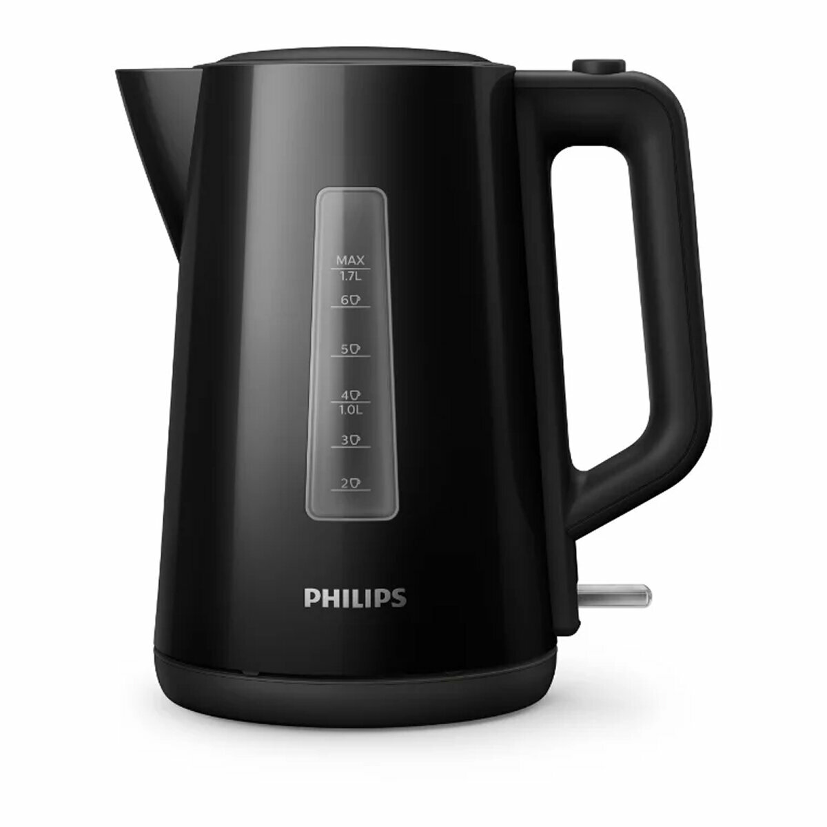 Электрочайник Philips HD9318/20, 1.7 л, 2200 Вт, пластик, черный