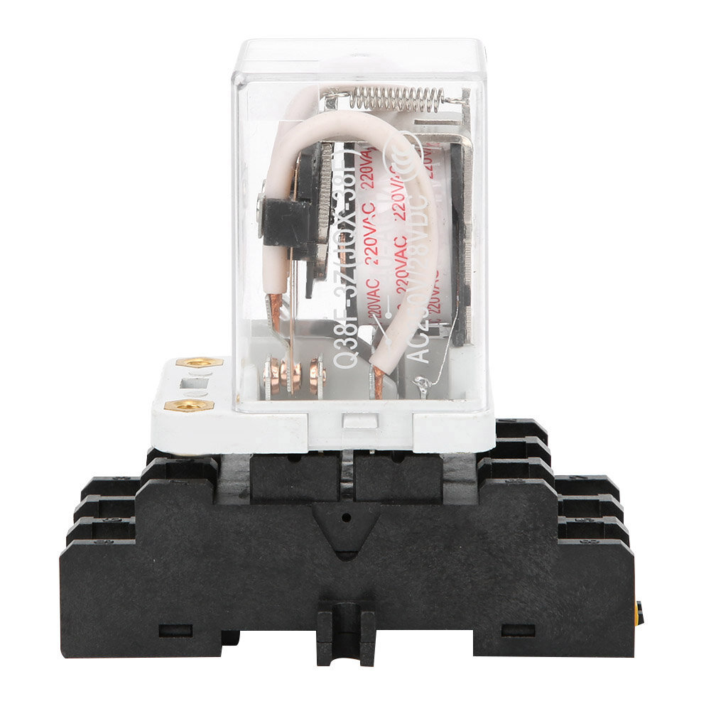 JQX-38F Промежуточный реле Большая мощность 3Z 3H 3D Серебряный сплав реле контактного сплава 40ADC24V
