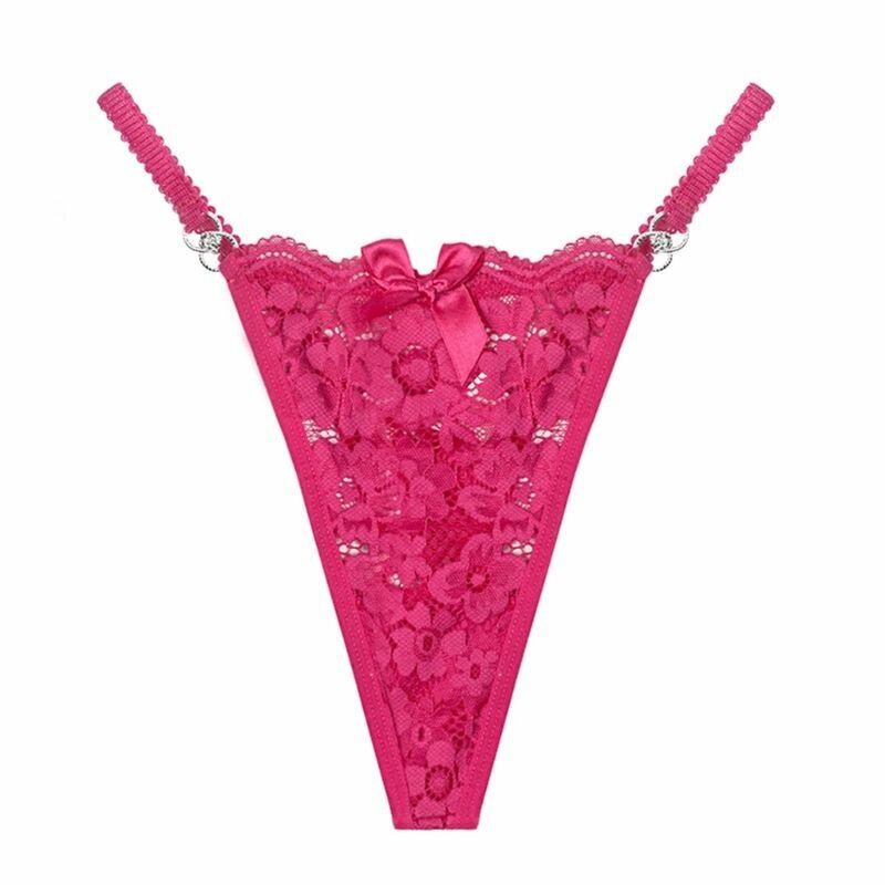 Женские стринги с бантом