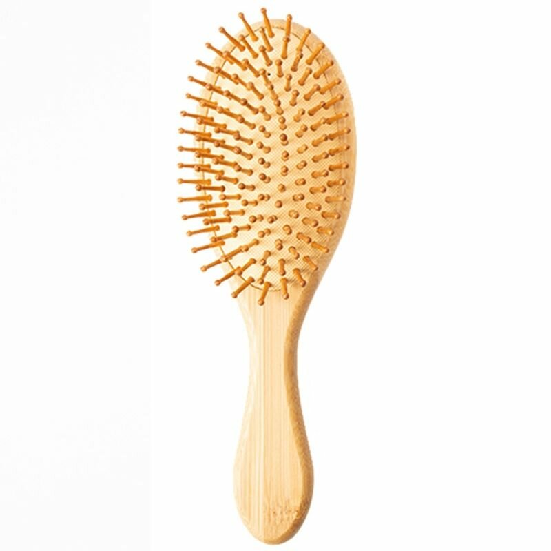 Бамбуковая расческа для воздушных мешочков ухода за волосами big Board-Big Circle