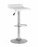 Стул барный Хай-Тек NEW STOOL GROUP белый, хромированный, экокожа...