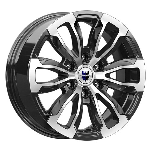 Колесный диск K&K Меконг 7.5x18 6*139.7 ET42 DIA75.1 Алмаз черный