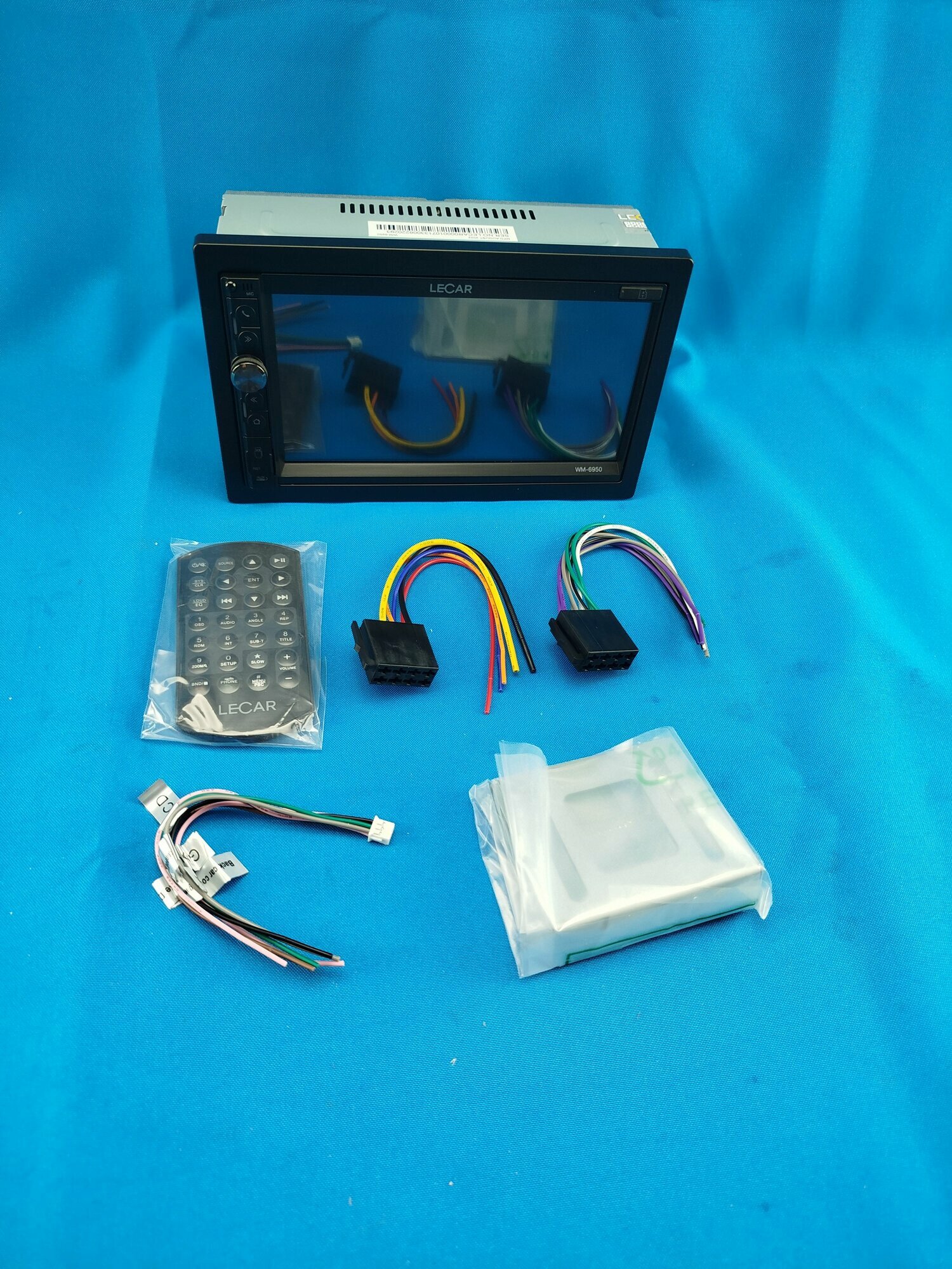 Магнитола "LECAR" сенсорный дисплей 2DIN, USB, SD, MMC, AUX, 4x50Вт