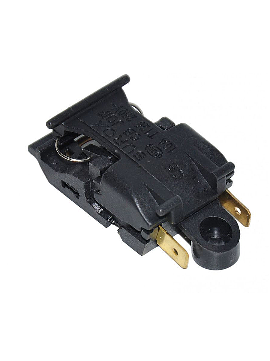 Кнопка-термостат для электрочайника универсальная ECH008, черная