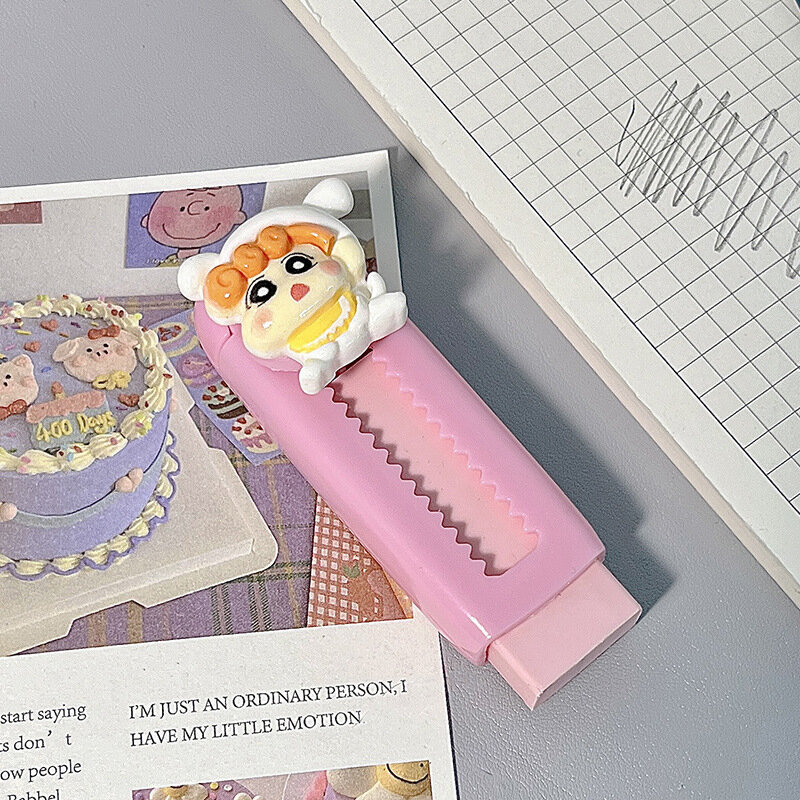 Карандаш Shin-chan, push-pull, eraser, мультяшный, телескопический, для студентов и детей