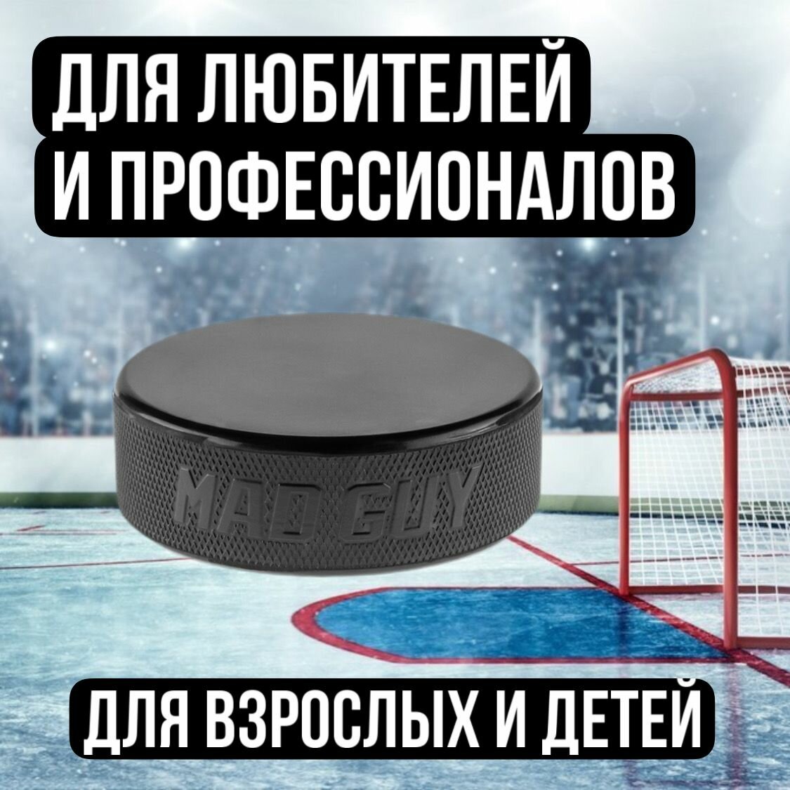 Шайба хоккейная — фото 1