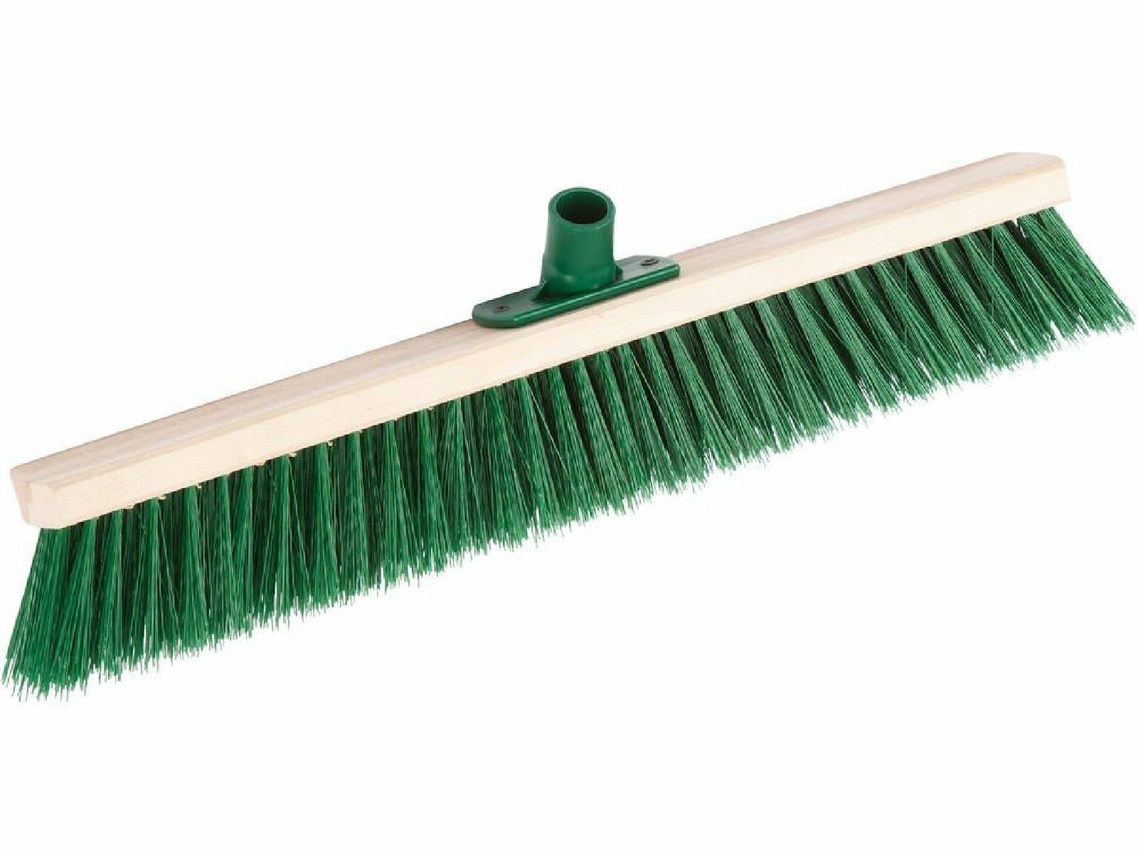 Уличная щетка GRINDA 600 мм с буковой колодкой и пластиковой щетиной 60 мм для чистки полов и дорожек