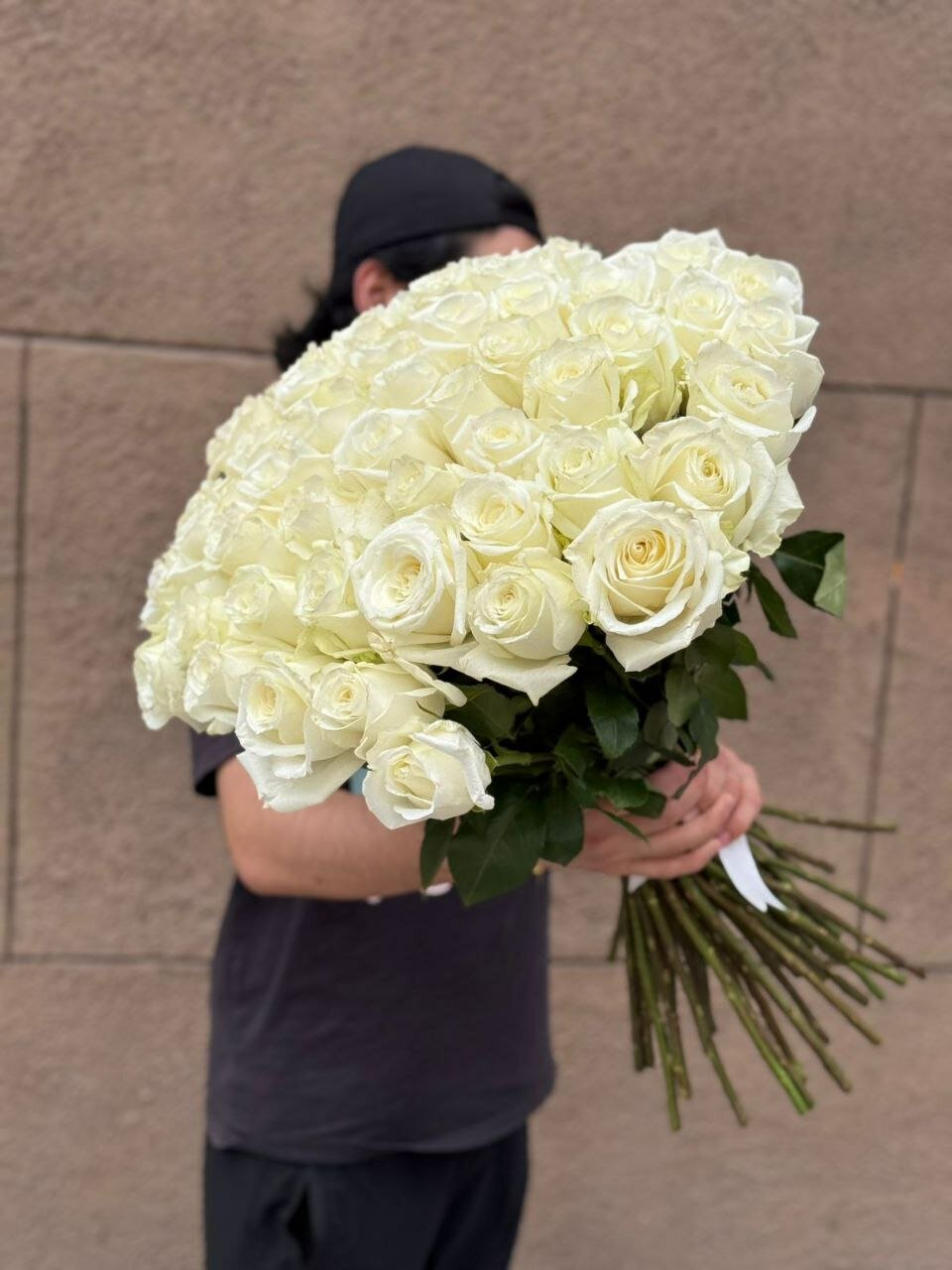 Букет из 51 розы 60 см