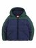 Пуховик Timberland Hooded colour-blocked padded jacket, размер 5 лет, синий