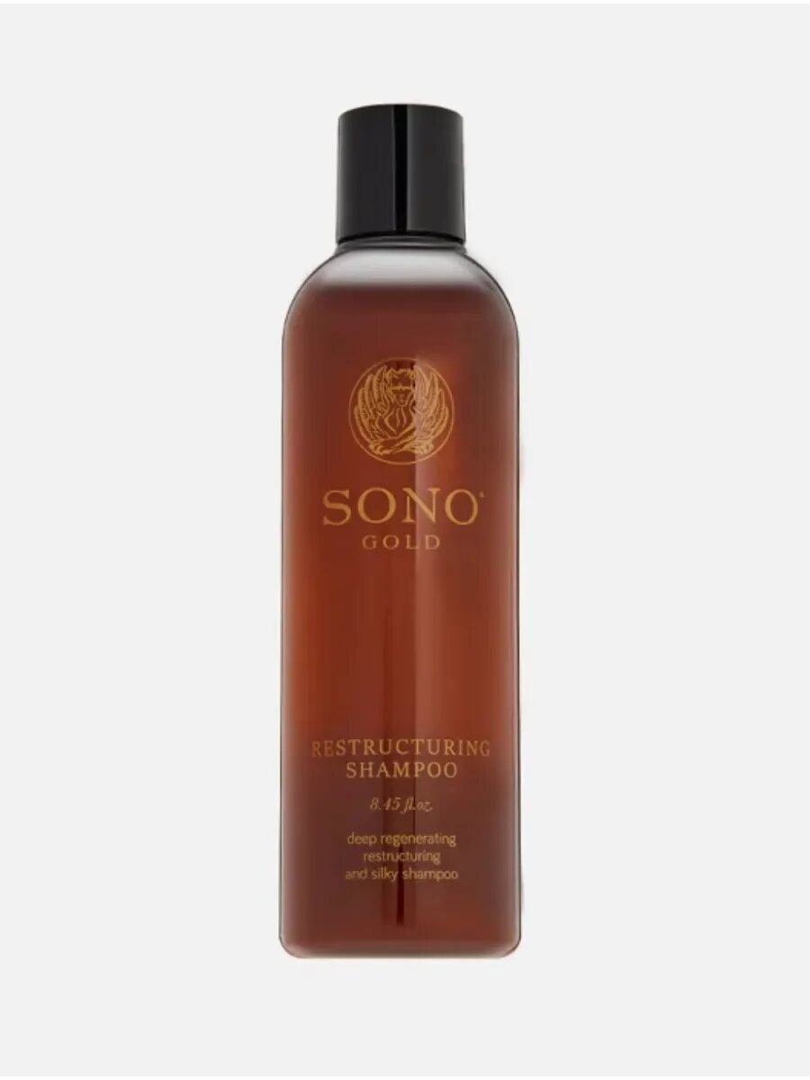 Восстанавливающий шампунь для волос SONO gold restructuring shampoo